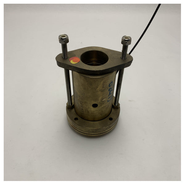 Marine Grade Brass Pass-Through Hull Fitting 50mm - Waterproof Bulkhea