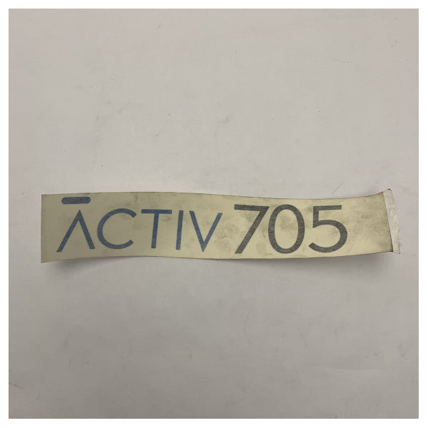 Bieden: Quicksilver Activ 705 marine decal logo / sticker - 148468-01