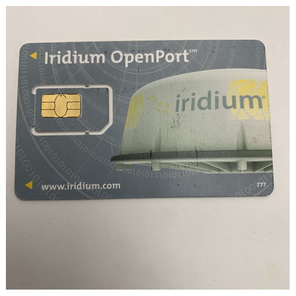 Bieden: Iridium SIM Card for Maritime Satellite Communication