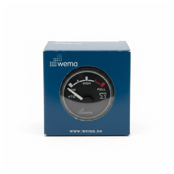 Bieden: Wema PL196790 Black Water Tank Level Indicator Black D52 mm