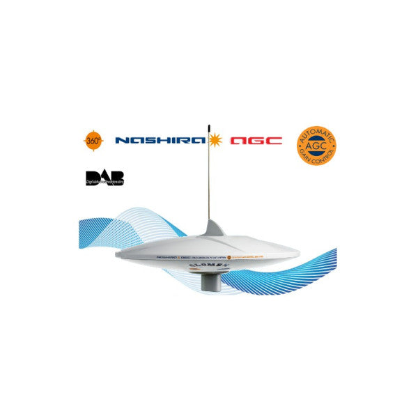 Bieden: GLOMEX NASHIRA V9112AGCU | DAB20 | AZ Digital TV Antenna Kit