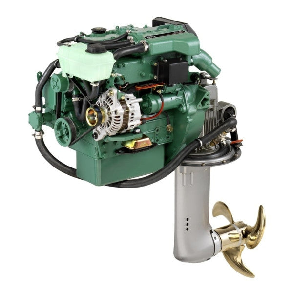 Bieden: Volvo Penta D2-75 75HP marine diesel engine with 150S saildrive